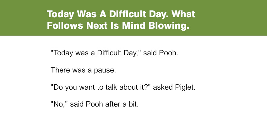 Today Was A Difficult Day.
