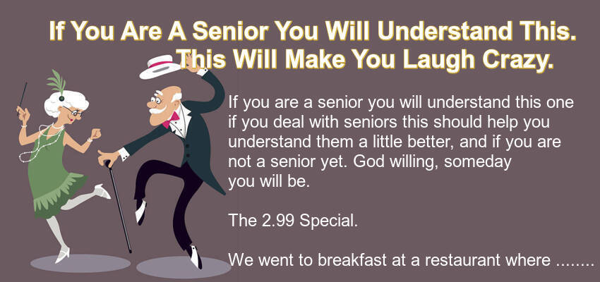 If You Are A Senior You Will Understand This.
