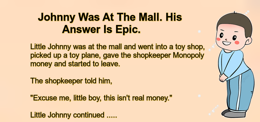 Johnny Was At The Mall.