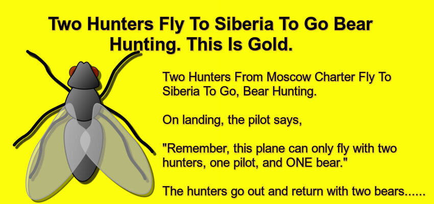 Two Hunters Fly To Siberia To Go Bear Hunting.