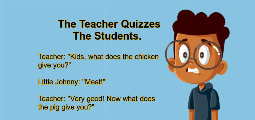 The Teacher Quizzes The Students