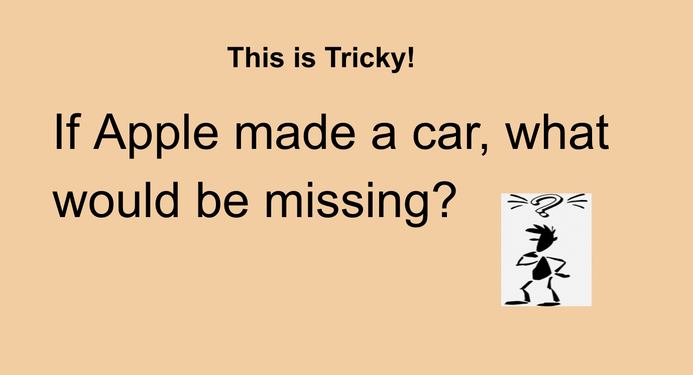 This is Tricky!